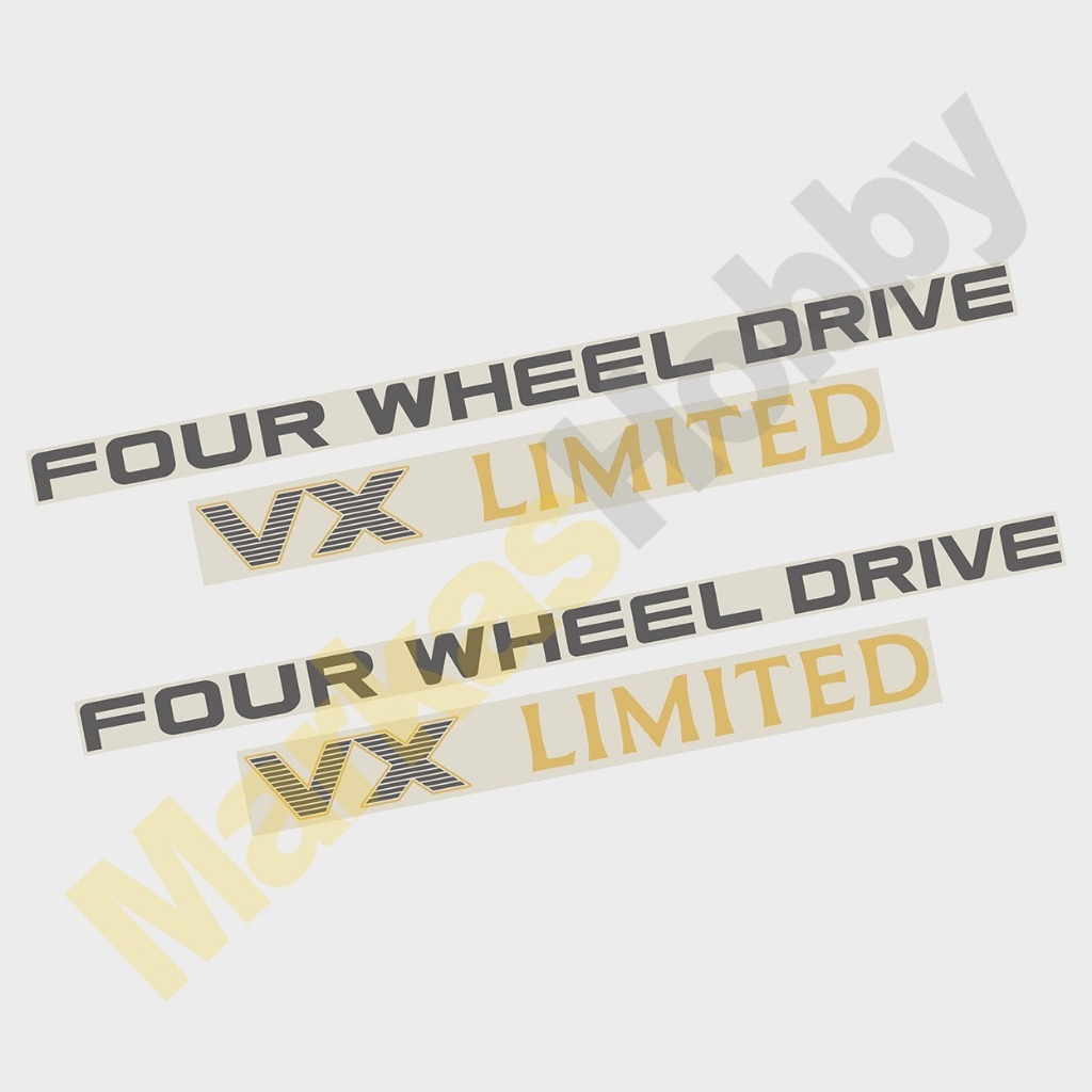 Jual Stiker Toyota Land Cruiser VX80 Turbo | Shopee Indonesia