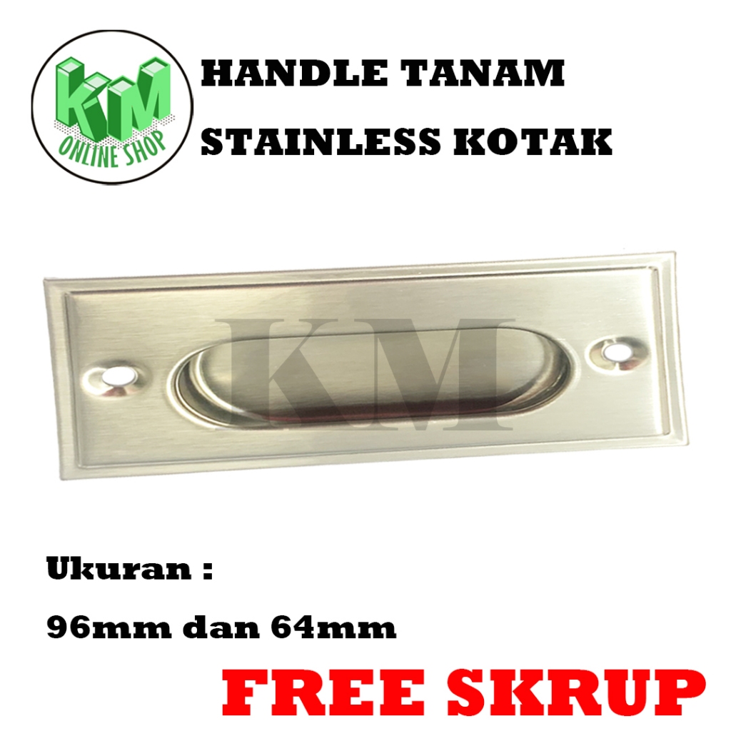 Jual Handel Tarikan Laci Lemari Kabinet Tanam Handle Tanam Kotak ...