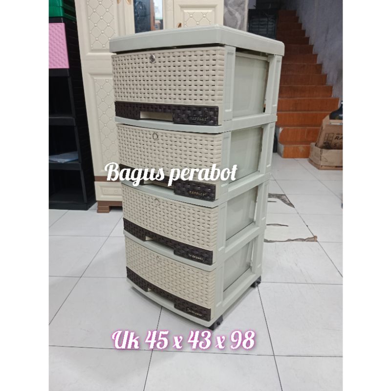 Jual lemari plastik 5 susun napolly scd 5-k1 | Shopee Indonesia