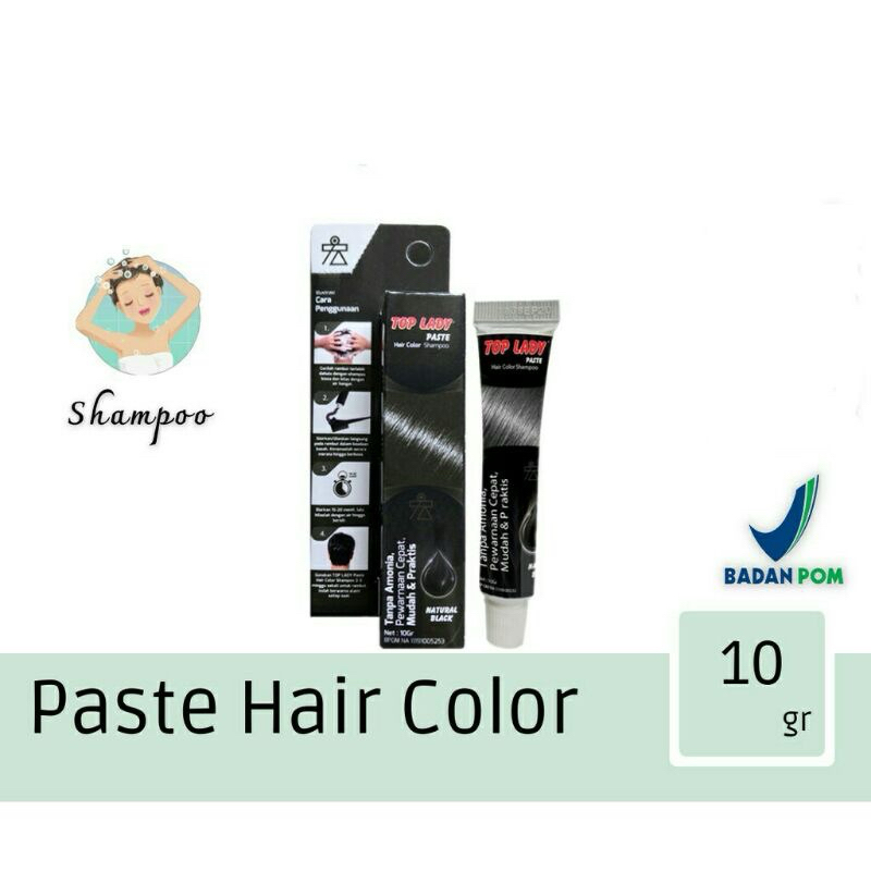 Jual TOP LADY TUBE PASTE SEMIR HITAM | Shopee Indonesia