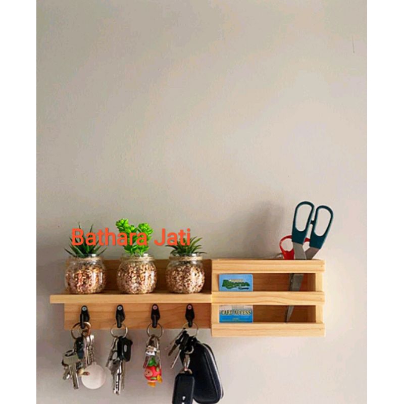 Jual RAK GANTUNGAN KUNCI JATI BELANDA | Shopee Indonesia
