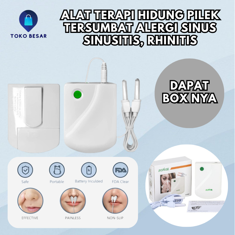 Jual GRATIS BOX Bionase Alat terapi teraphy sinus sinusitis rhinitis ...