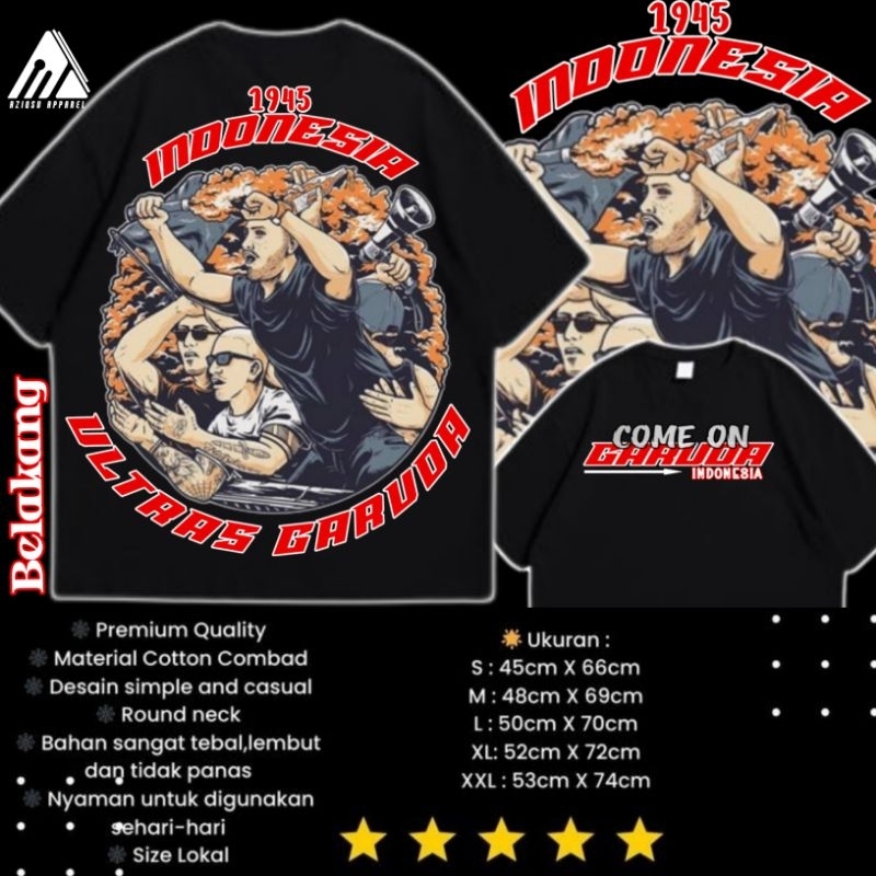 Jual Kaos Ultras Garuda Indonesia Suporter Indonesia Support Asian Cup ...