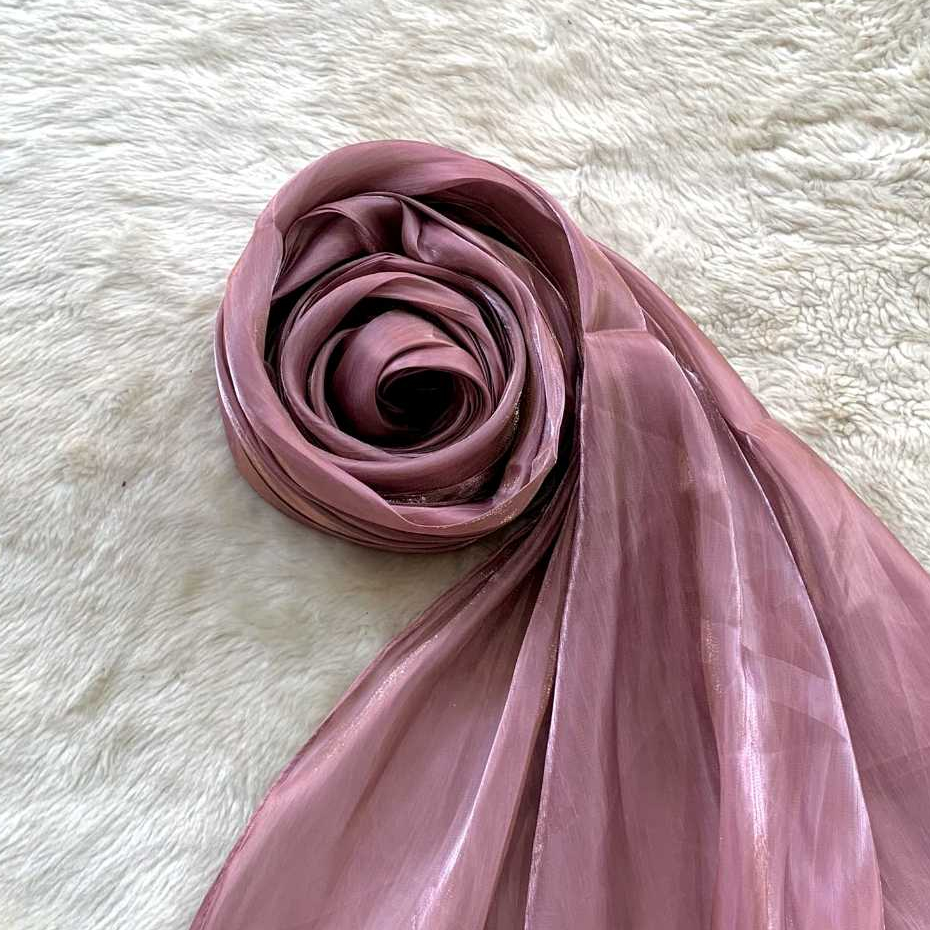 Jual Pashmina Shimmer Silk Premium / Hijab Pashmina Viral Terbaru ...