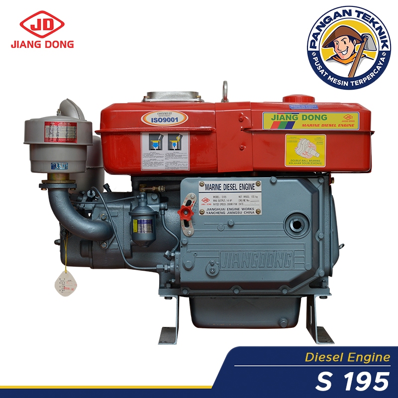 Jual MESIN DIESEL JIANG DONG | S195 | MESIN DIESEL 12 PK | Shopee Indonesia