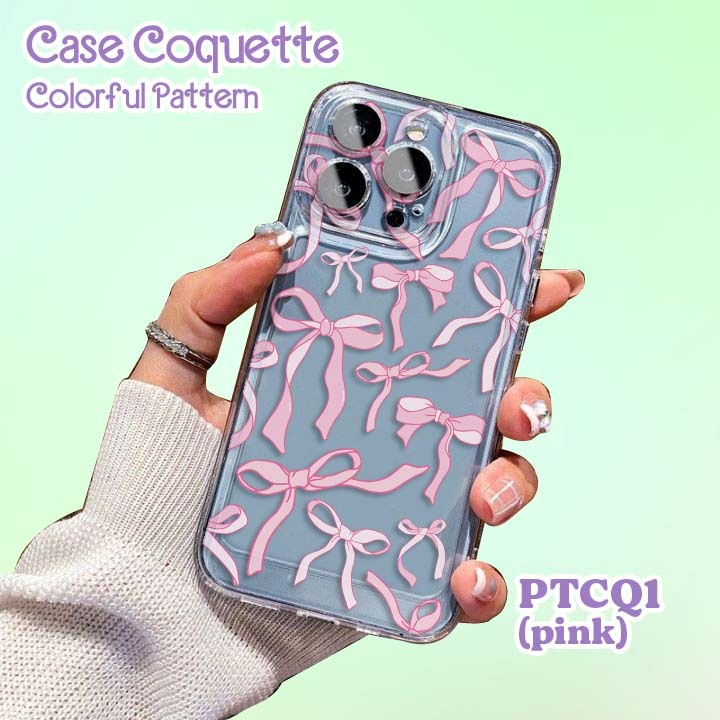Jual CUSTOM CASE AESTHETIC COLORFUL COQUETTE kode PTCQ / CASING ESTETIK ...