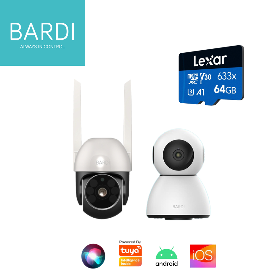 Jual BARDI IP Camera Indoor Outdoor PTZ CCTV Smart Bundle CCTV Bardi ...