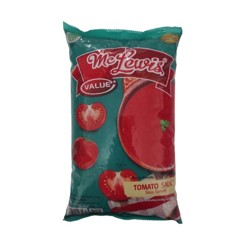 Jual MC Lewis Tomato Sauce 1 Kg | Shopee Indonesia