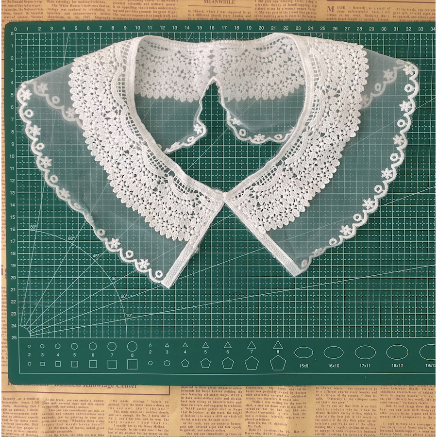 Jual Fake collar / Kerah / Renda kerah / Kerah instan | Shopee Indonesia