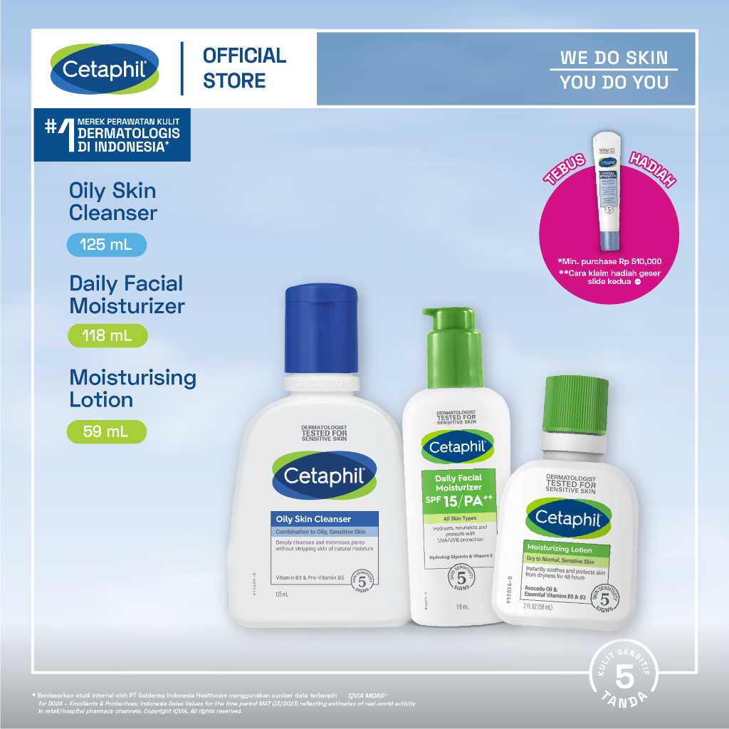 Jual Cetaphil for Oily Skin Package | Shopee Indonesia