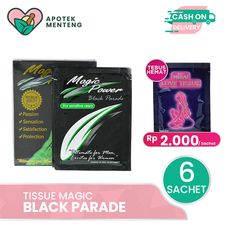 Jual Tissue Magic Black Parade | Shopee Indonesia