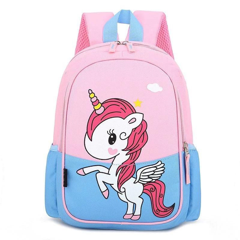 Jual tas ransel anak sekolah tk paud gambar dtf unicorn kuda poni | Shopee Indonesia