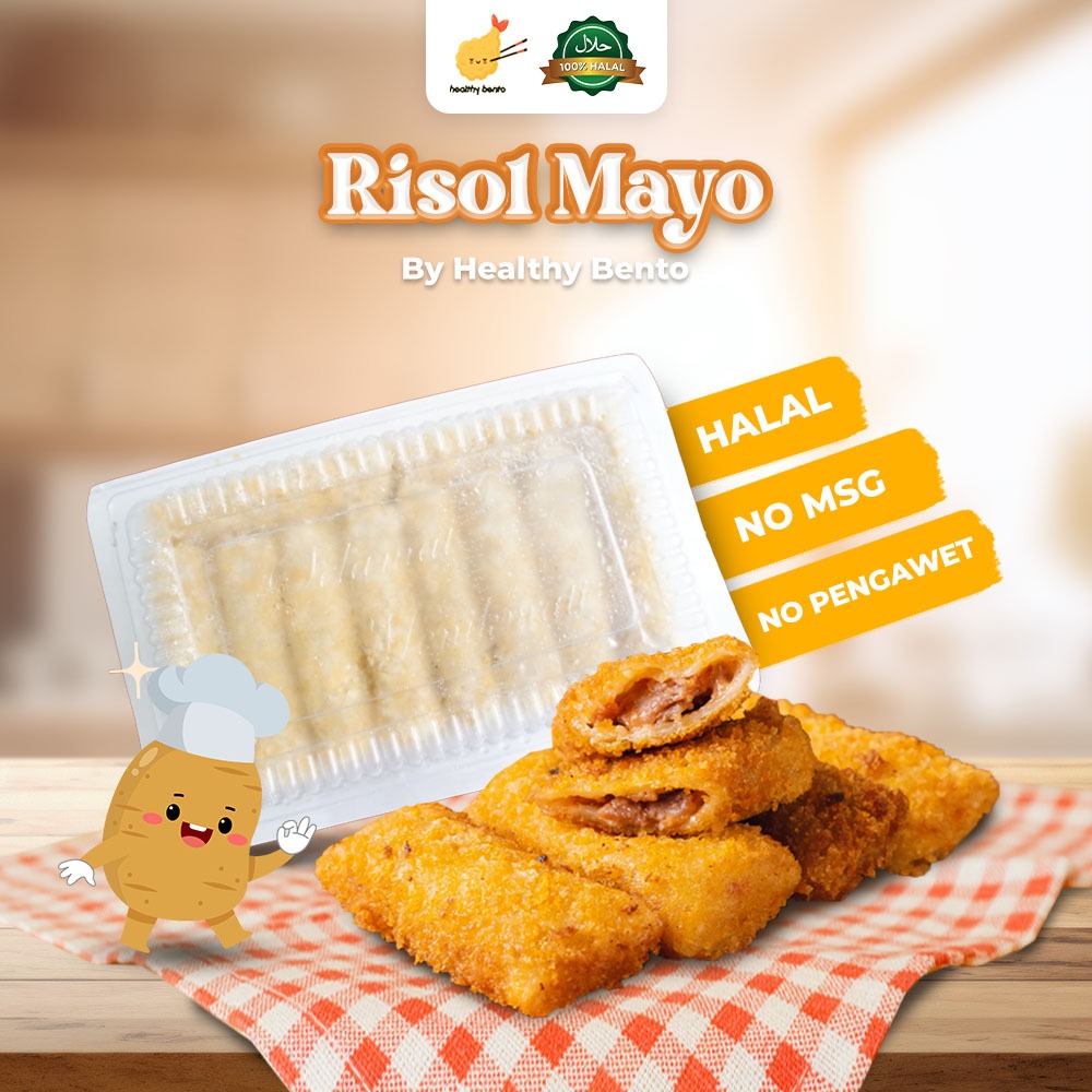 Jual HEALTHY BENTO - Risol Beef Mayo - Risol Mayo Frozen Smoked Beef ...