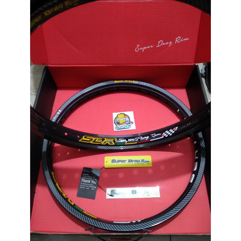 Jual velg carbon super drag ring 17 120-140 original thailand | Shopee ...