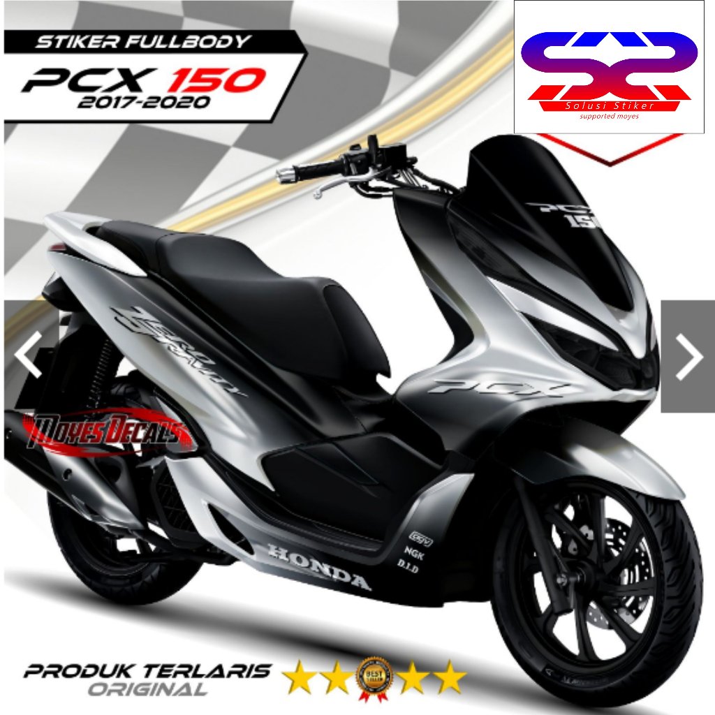 Jual Stiker Decal Motor Honda PCX 150 Variasi Fullbody Motif Bunglon ...