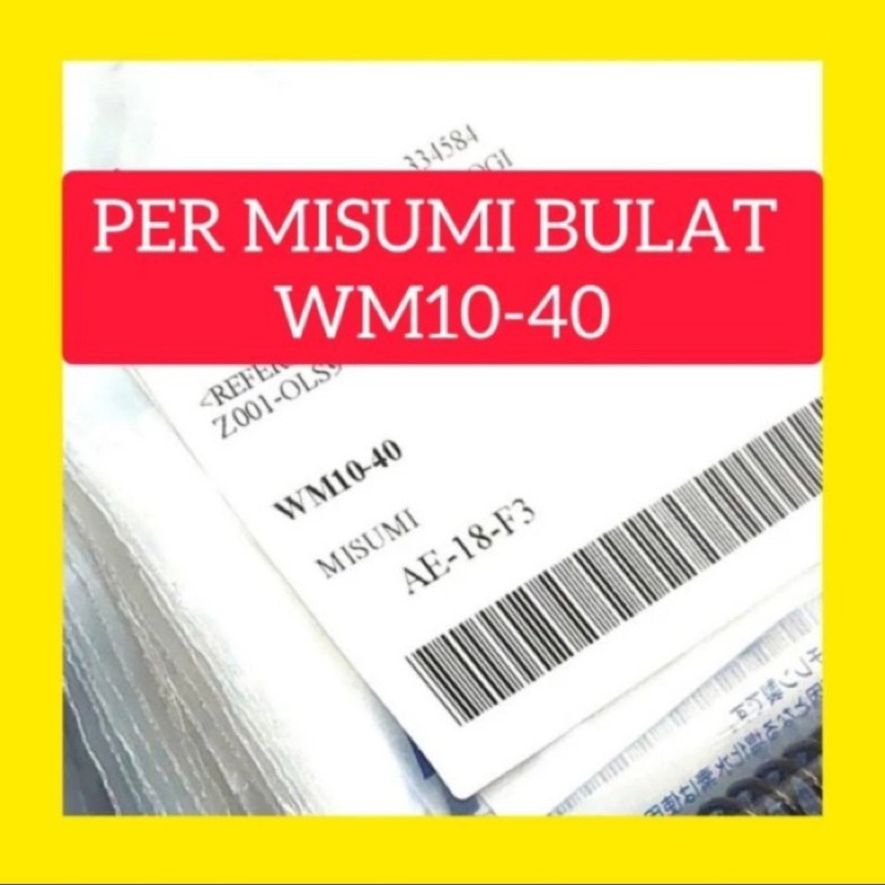 Jual per misumi bulat WM Panjang 4cm od10 - mizumi bulat WM 4cm od10mm | Shopee Indonesia