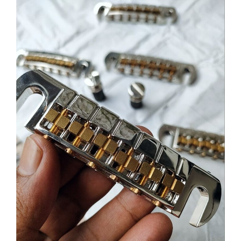 Jual Fixed Bridge Gitar PRS stoptail adjustable Original | Shopee Indonesia