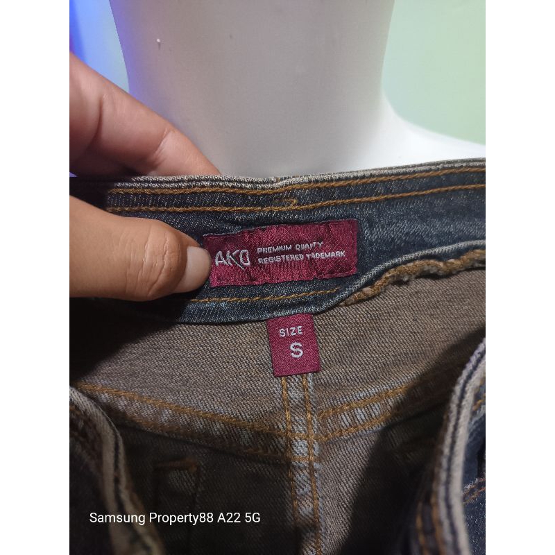 Jual Rok Mini Jeans AKO ORIGINAL 100% | Shopee Indonesia