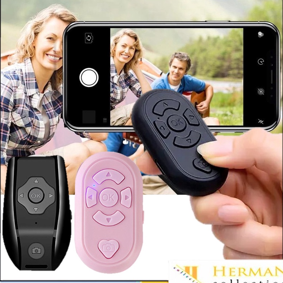 Jual MJN HC Remote Bluetooth Selfie V1 Remot Shutter Wireless V2 ...
