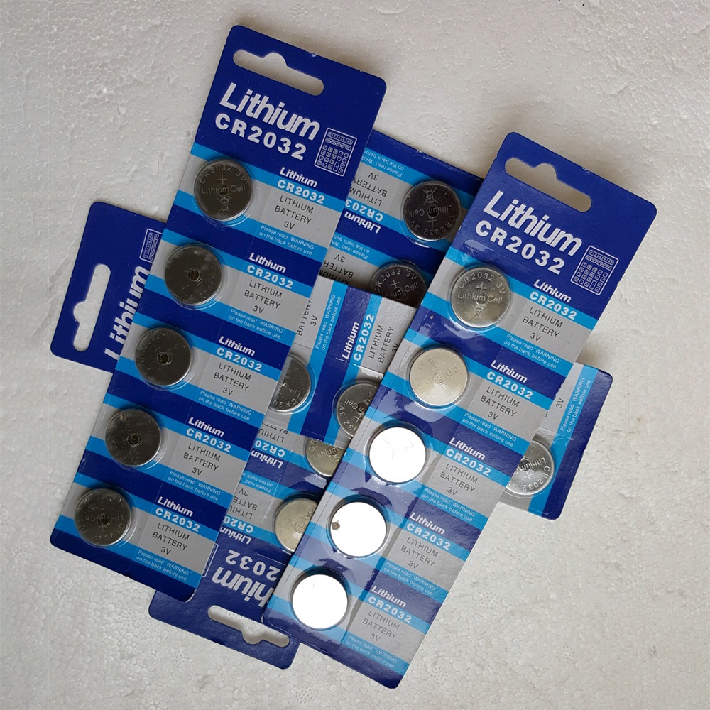 Jual 1PCS CR2032 Battery Baterai Batre Kancing Bulat Button Cell ...
