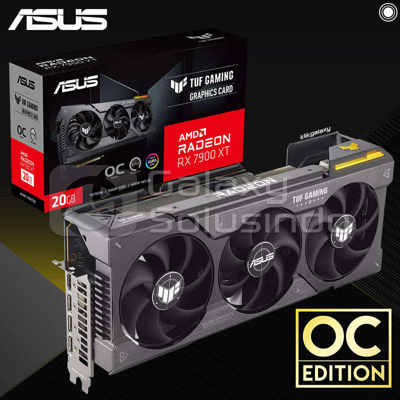Jual ASUS Radeon RX 7900 XT TUF GAMING OC 20GB GDDR6 RDNA 3 - RX7900XT ...