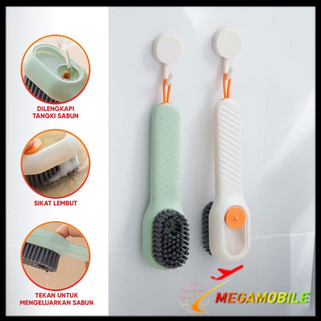 Jual MM - Sikat Sepatu Multifungsi Dengan Lubang Detergen Sikat Sabun ...