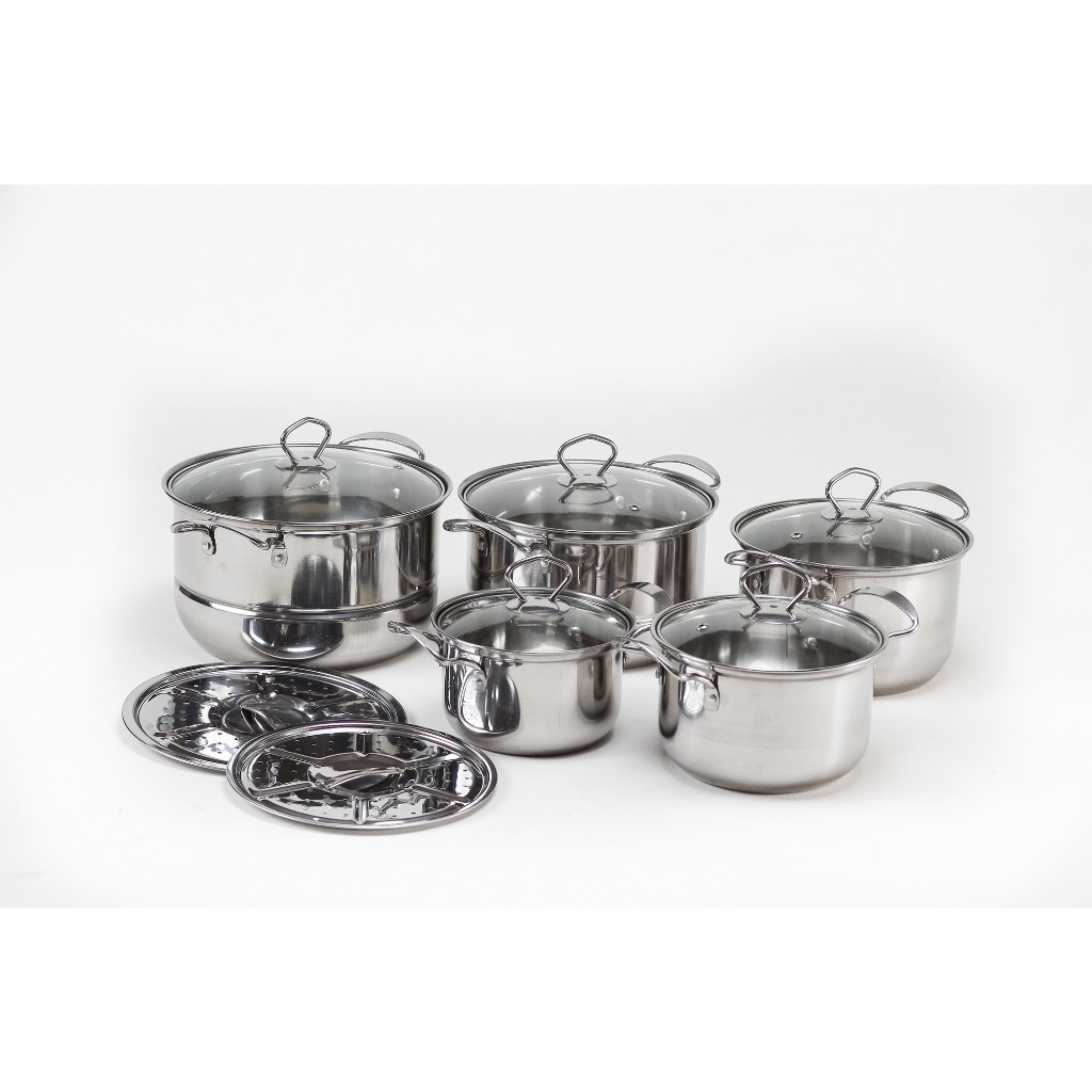 Jual Panci Set American Style Pot/ Panci High Pot Stainless Steel CS2 ...