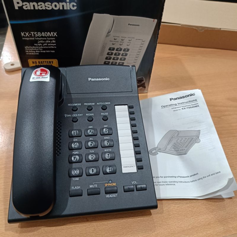 Jual Telepon Panasonic Hands Free KX-TS840 / KX-TS840MX Speaker Phone ...
