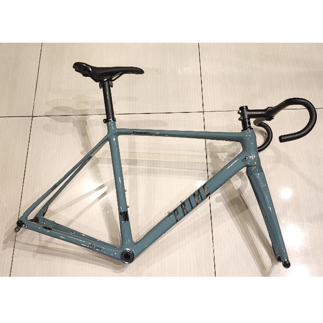Jual FRAME SET CARBON DISC 700C SEPEDA ROAD BIKE PRIME PRO SIZE 530 MM ...