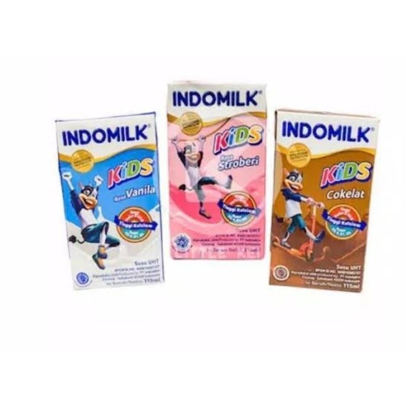 Jual indomilk kids 110 ml ( 1 set isi 5 pcs ) | Shopee Indonesia