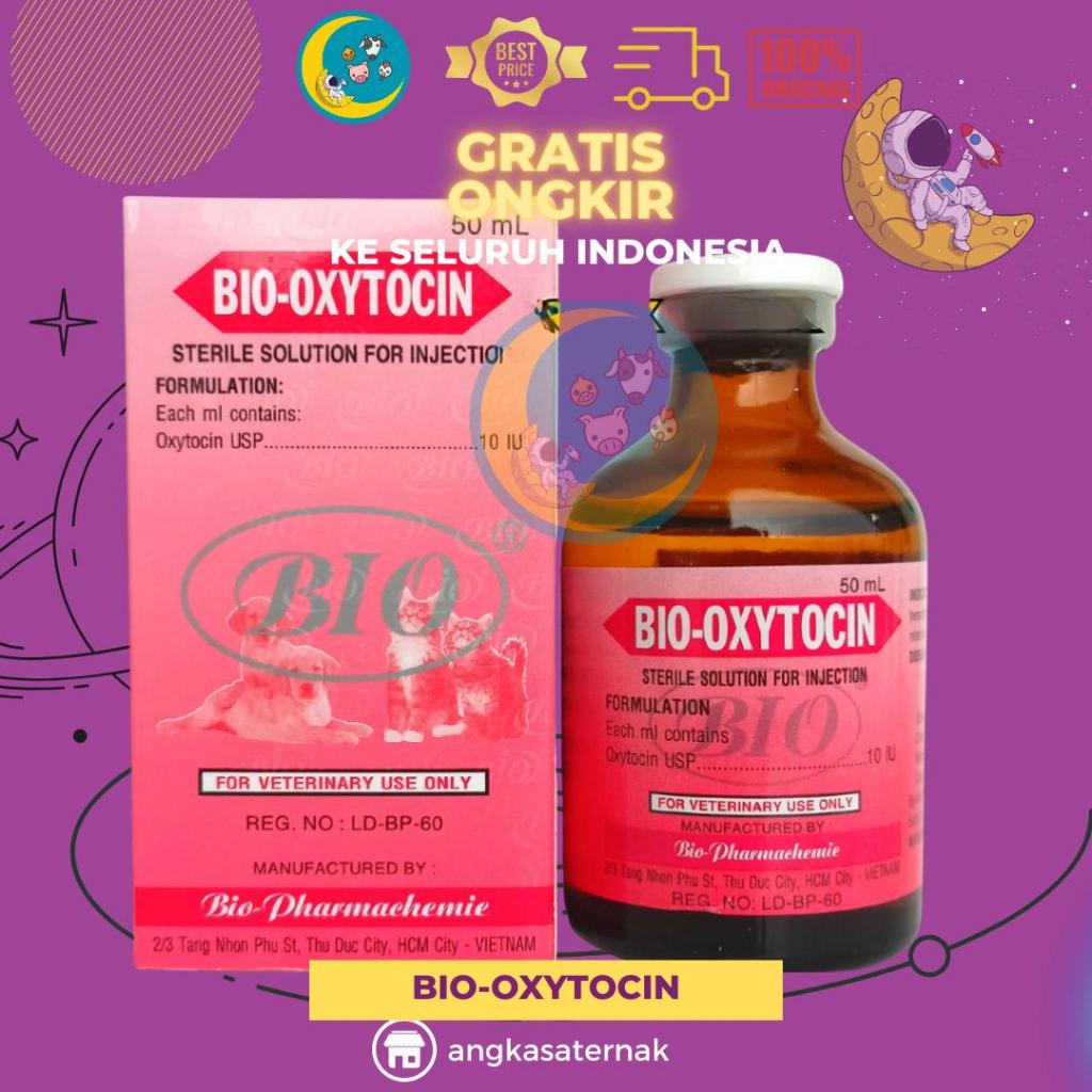 Jual BIO OXYTOCIN 50ml - Hormon Perangsang Kontraksi Uterus dan ...