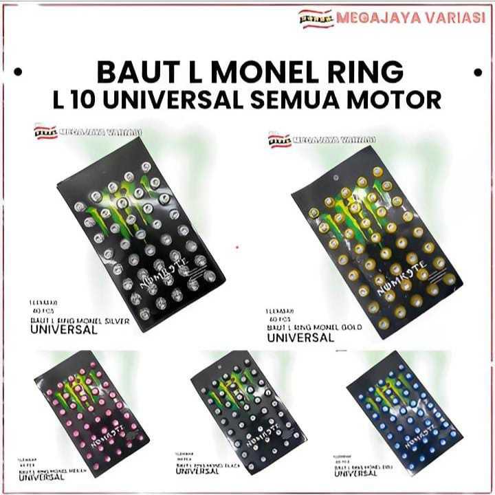 Jual baut plat nomor buat variasi model bulat baut obeng plat nomor ...