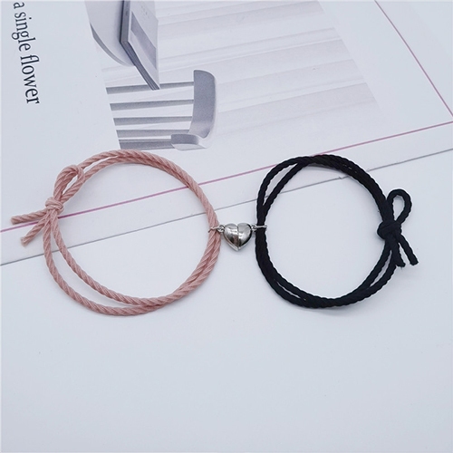 Jual COD Gelang Couple 2Pcs Liontin Kunci Hati Bracelets Sahabat Pacar ...