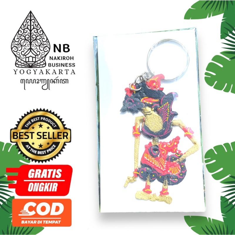 Jual NAKIROHBUSINESS Gantungan Kunci Wayang Kulit/Souvenir Wayang Kulit 10cm | Shopee Indonesia