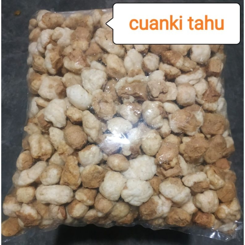 Jual Cuanki Tahu 100pcs original renyah gurih, topping baso aci ...