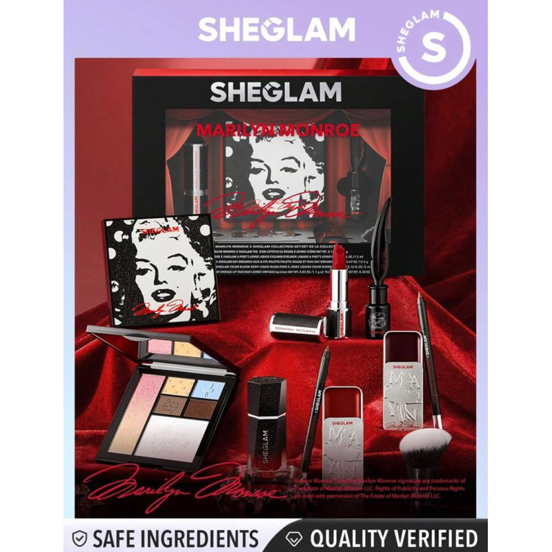 Jual Marilyn Monroe X SHEGLAM Collection Set | Shopee Indonesia
