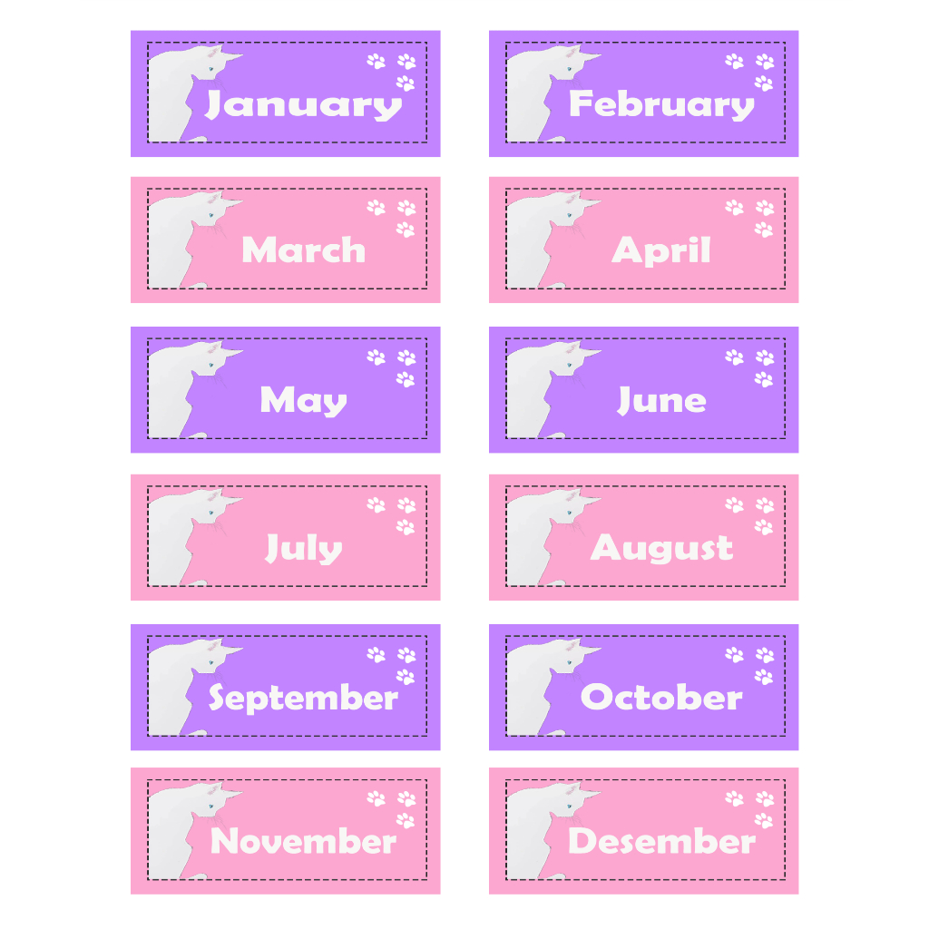 Jual Stiker Label Nama Bulan dompet disiplin Keuangan | Shopee Indonesia