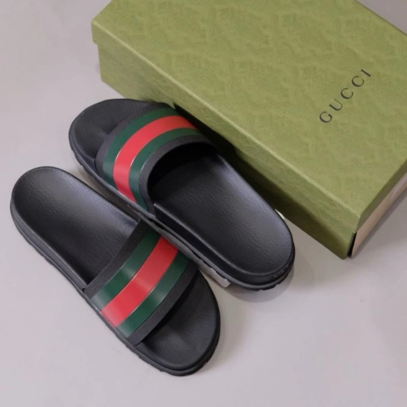 Jual GUCCI WEB SLIDES 100% ORIGINAL | Shopee Indonesia