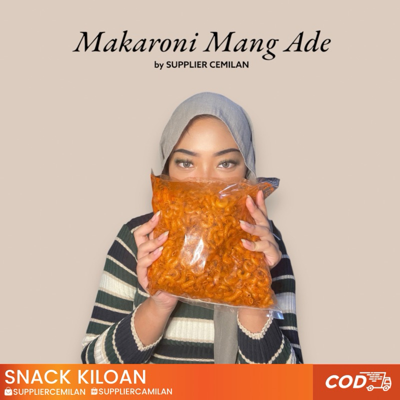 Jual [Mangade] Makaroni Mang Ade 1kg Bumbu basah | Shopee Indonesia
