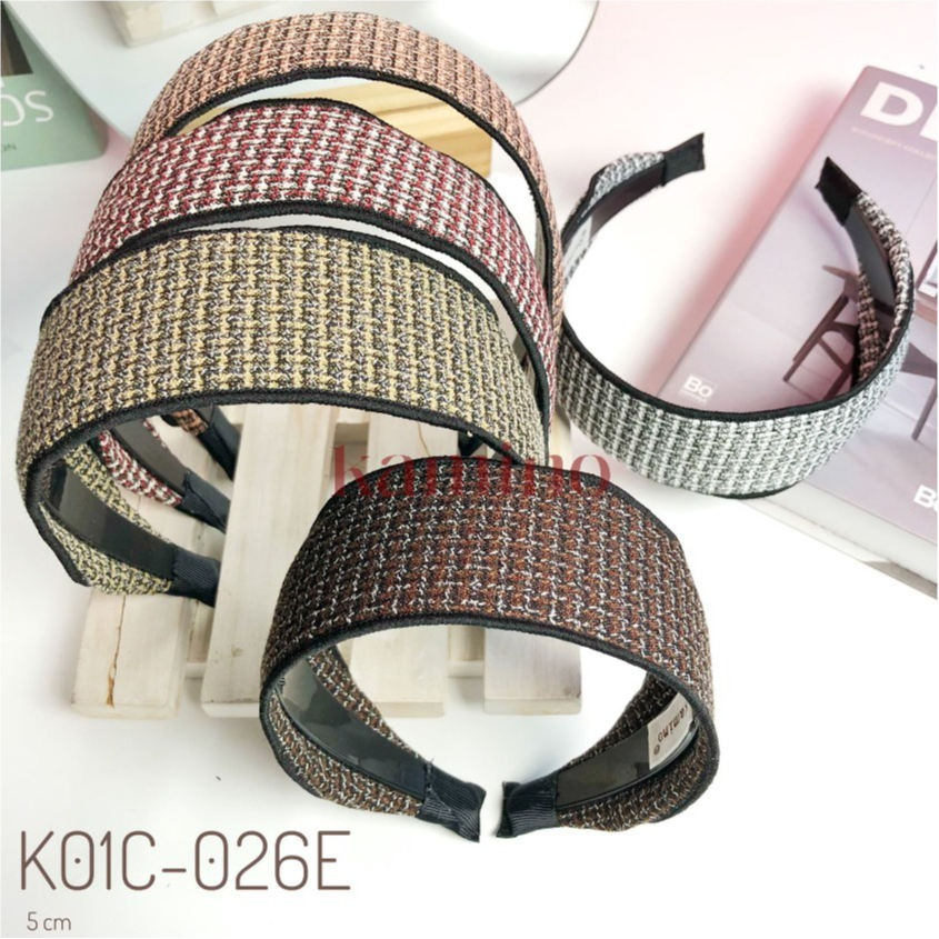 Jual KAMINO Bando Korea Branded BANDO KAIN MTF TWEED LIST PINGGIR ...