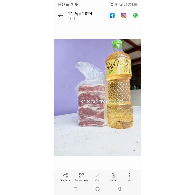 Jual PAKET DAMIN (DAGING 1KG + MINYAK 1 BTL) | Shopee Indonesia