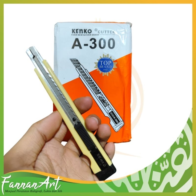 Jual cutter kenko A-300 cutter kenko kecil murah | Shopee Indonesia