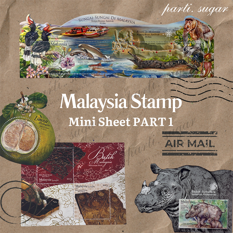 Jual Perangko / Prangko MINISHEET MNH ( Mint Stamp ) Malaysia Part 1 ...
