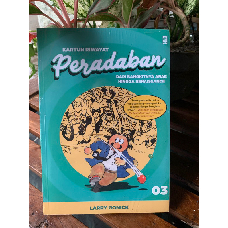 Jual original segel buku kartun riwayat peradaban jilid 3 dari ...