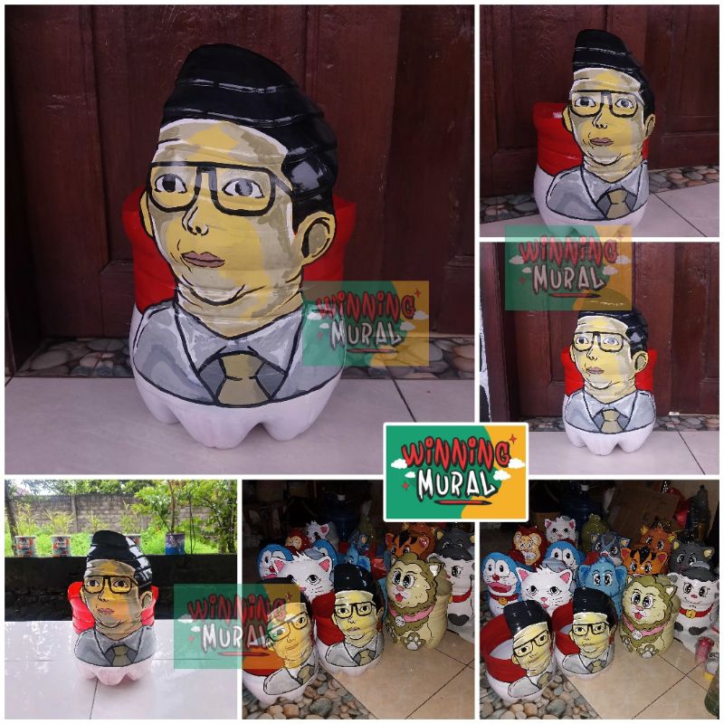 Jual Pot Galon le mineral//Karakter Ki hadjar Dewantara//Tempat buku ...