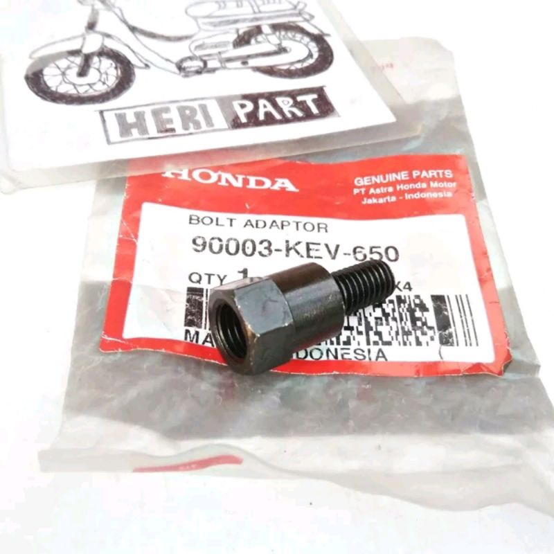 Jual 90003-KEV-650 original 100% bolt adaptor baut sambungan spion ...