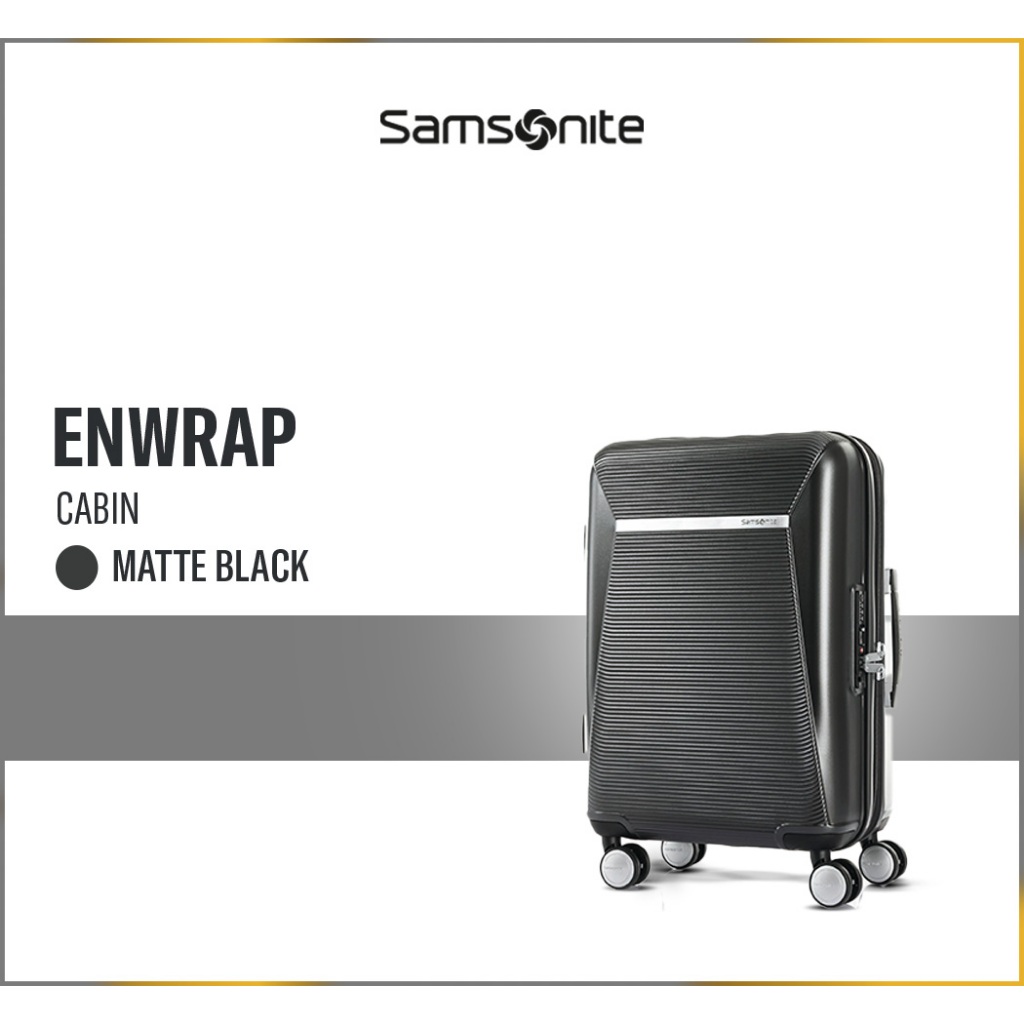 Jual Samsonite Enwrap Koper HardcaseCabin/ 20inch EXP TSA Double Zipper ...