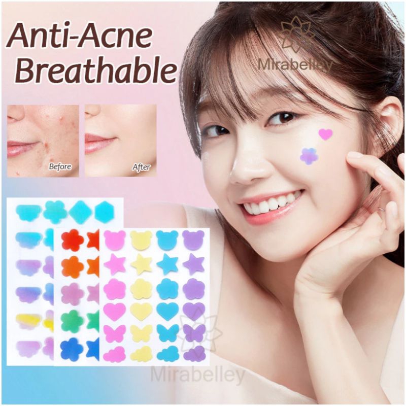 Jual [READY MAKASSAR] Acne Patch Lucu Bentuk Hati Bintang Sticker ...