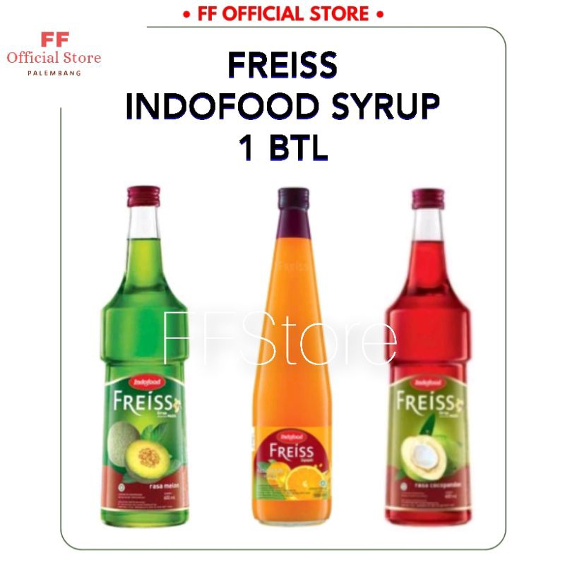 Jual (INSTANT) FREISS Indofood Syrup 460 ml | Shopee Indonesia