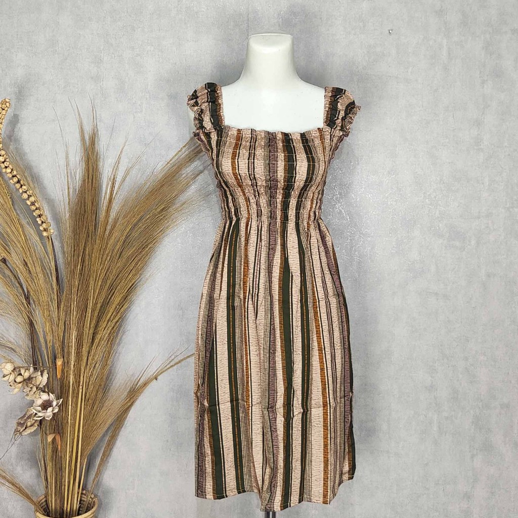 Jual DRES KERUT PENDEK BALI (pilih motif) | Shopee Indonesia